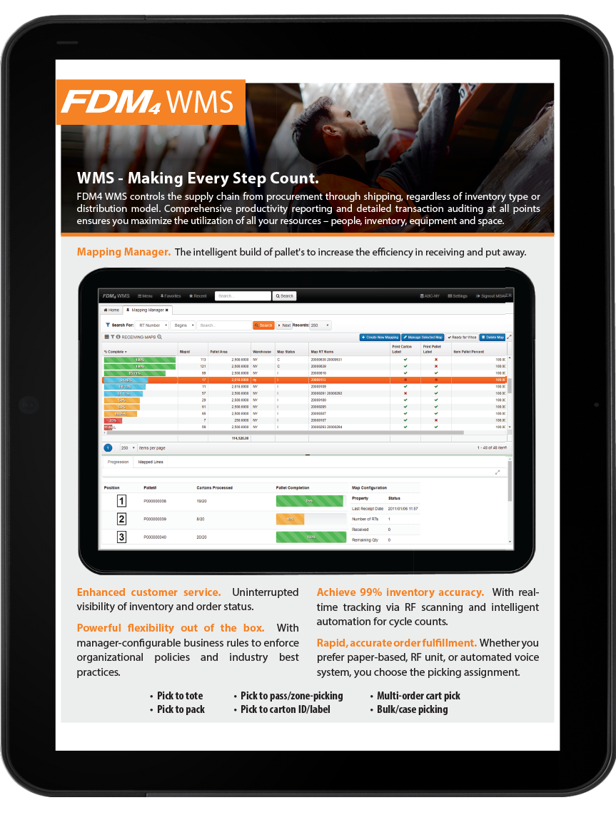 WMS Software Solutions | Warehouse Management Systems