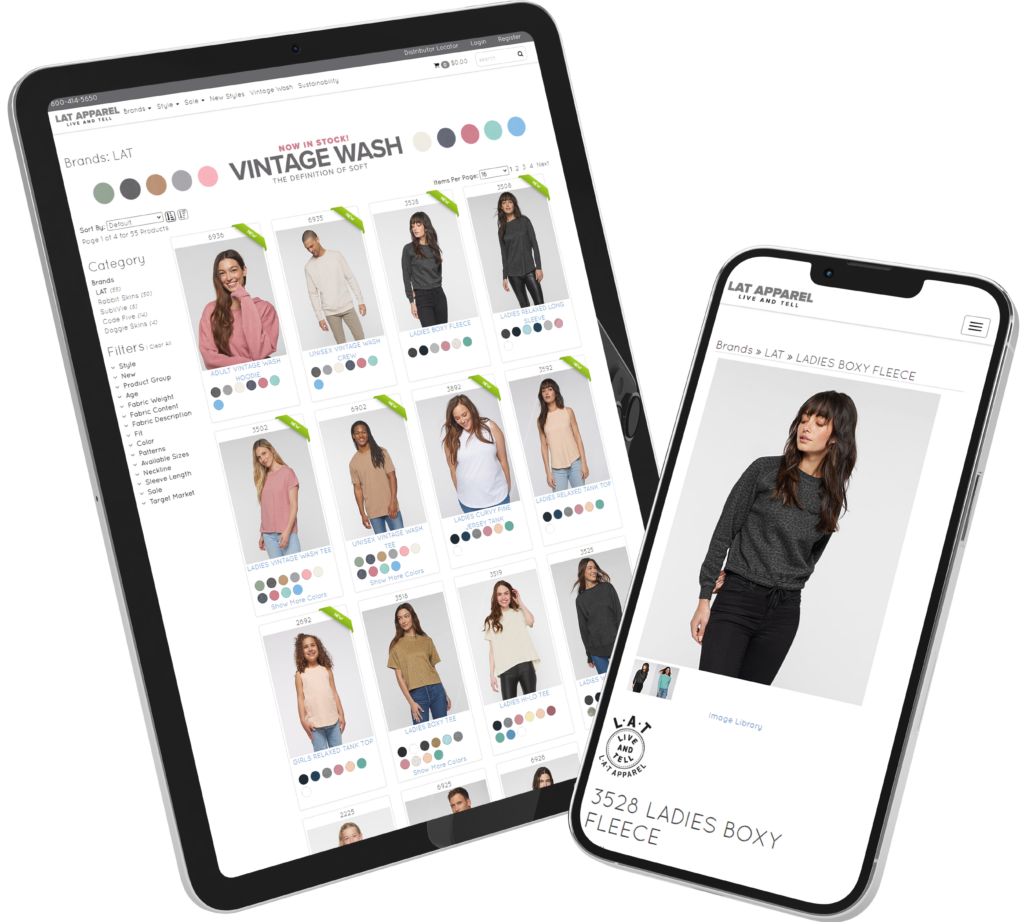 LAT Apparel — Garment Manufacturing Software Client