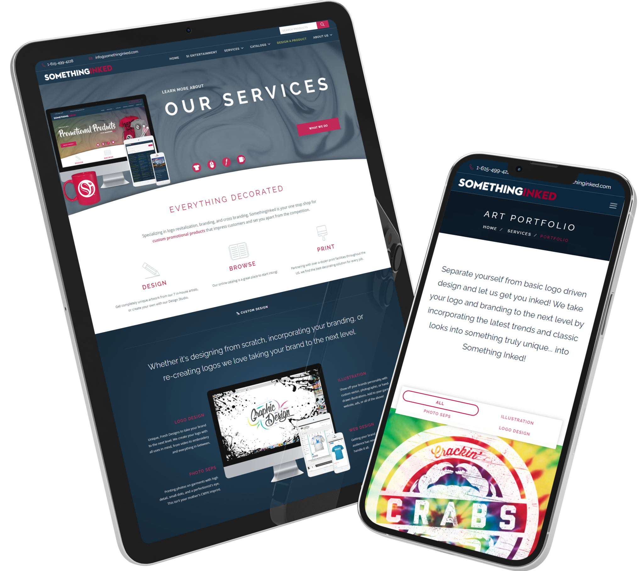 SomethingInked — Screen Printing, Embroidery Apparel Software