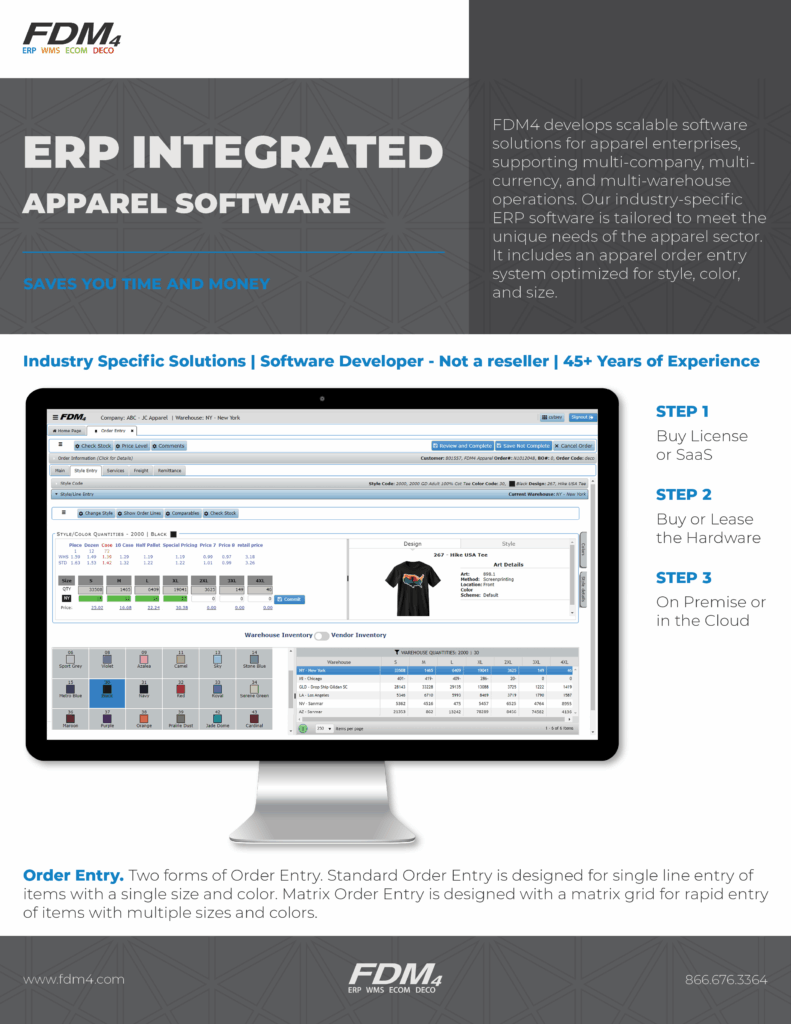 Industry-Specific ERP Software | FDM4